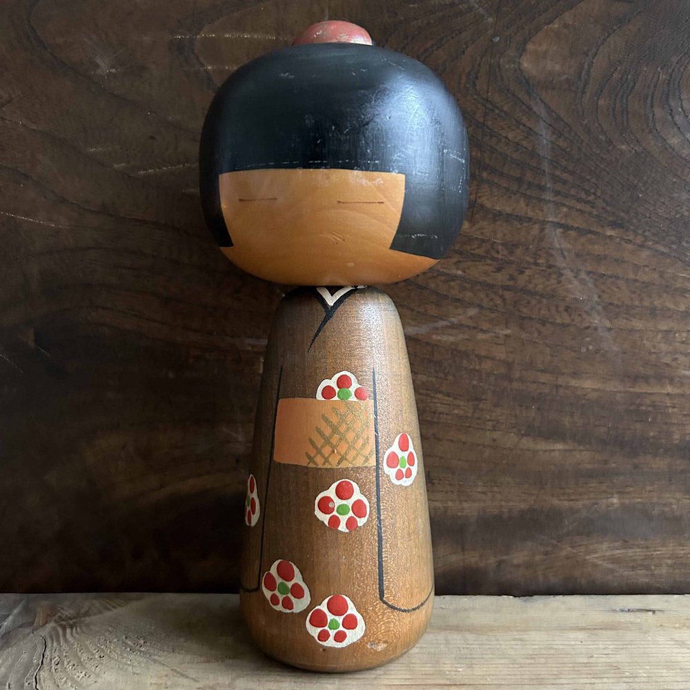 Vintage Japanese Sosaku Kokeshi Kimono, 1970s for sale at Pamono
