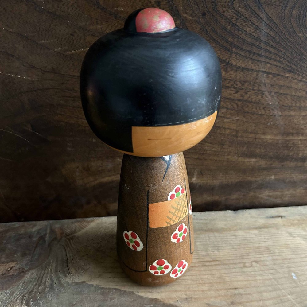 Vintage Japanese Sosaku Kokeshi Kimono, 1970s for sale at Pamono