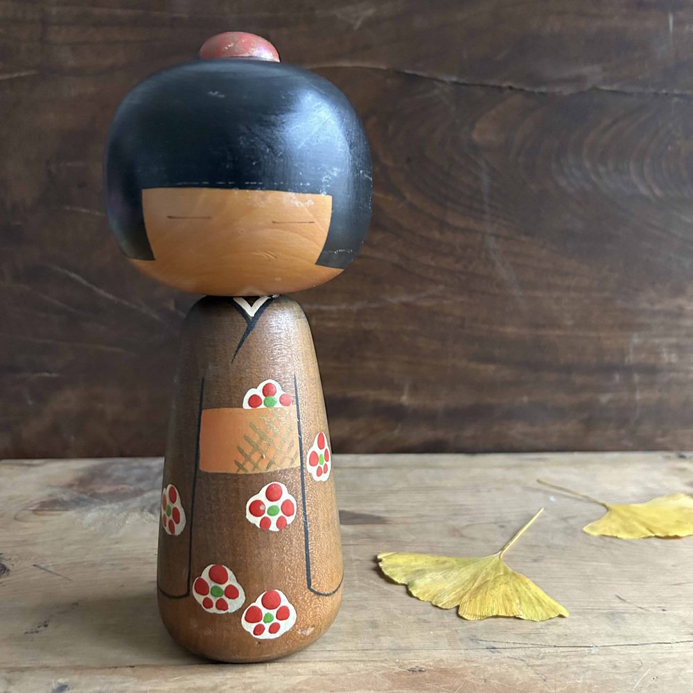 Vintage Japanese Sosaku Kokeshi Kimono, 1970s for sale at Pamono