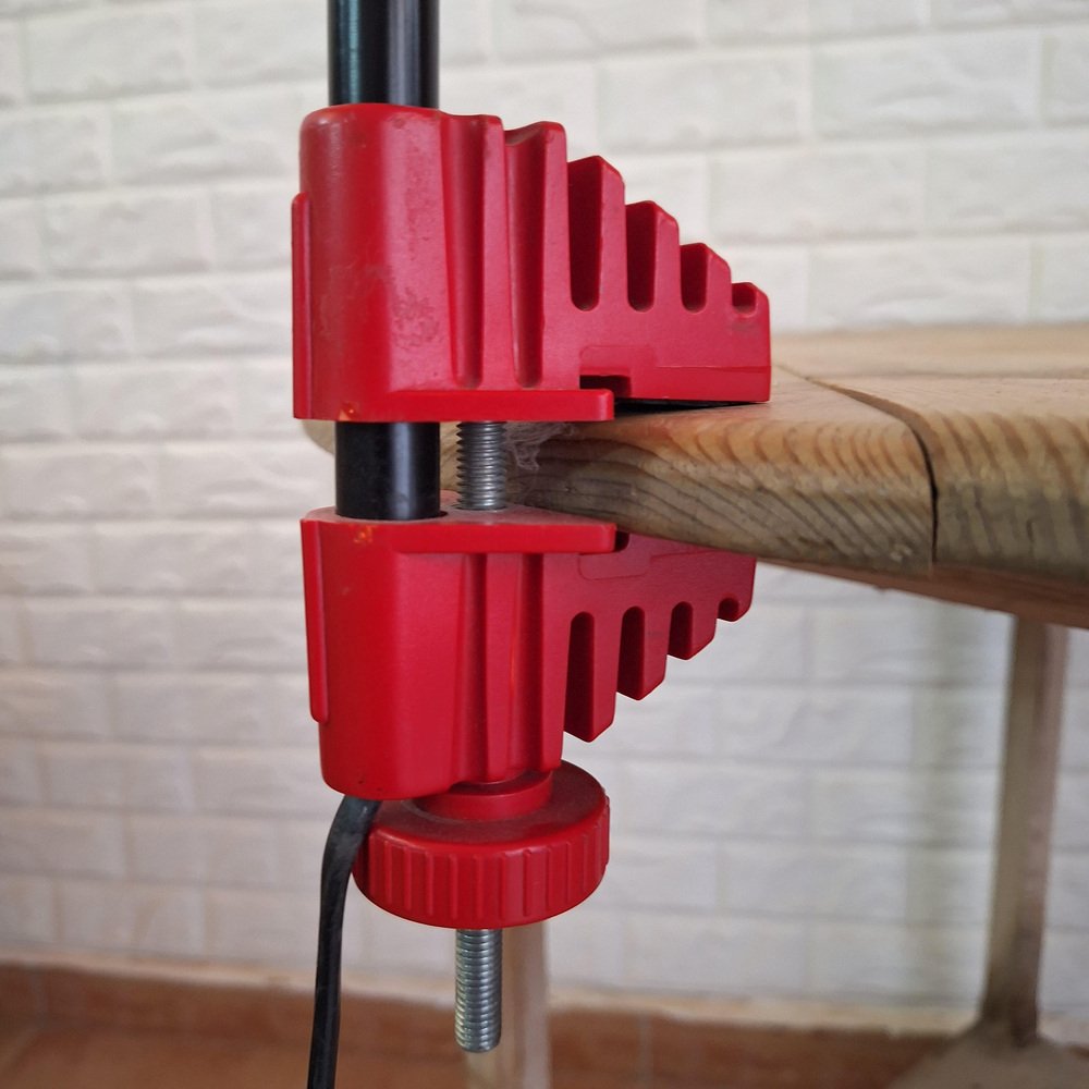 Articulated Desktop Lamp attributed to Guillermo Capdevila for Belux ...