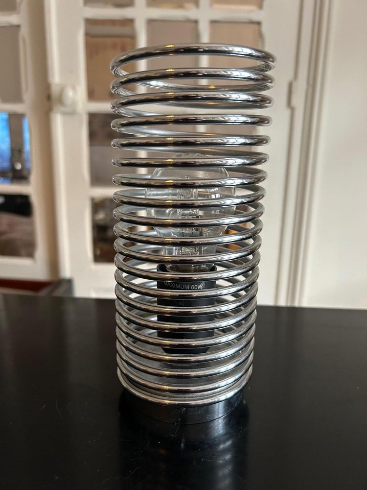 Large Spring Table Lamp, 1980s for sale at Pamono