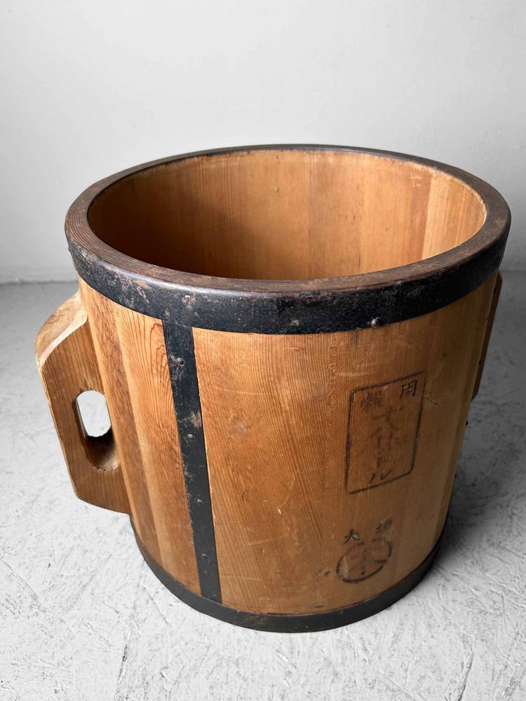 Decorative Rice Measure Bucket, Japan, 1930s for sale at Pamono