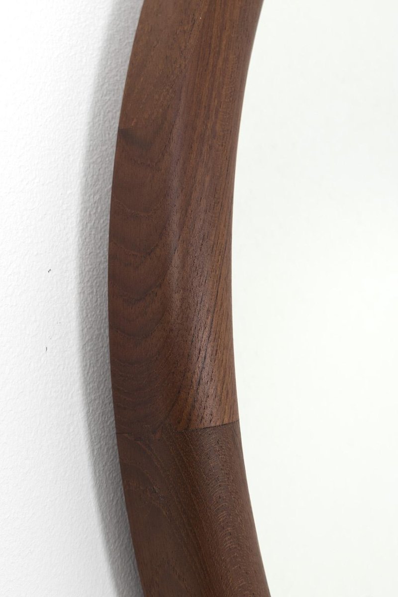 Vintage Mirror with Teak Frame for sale at Pamono