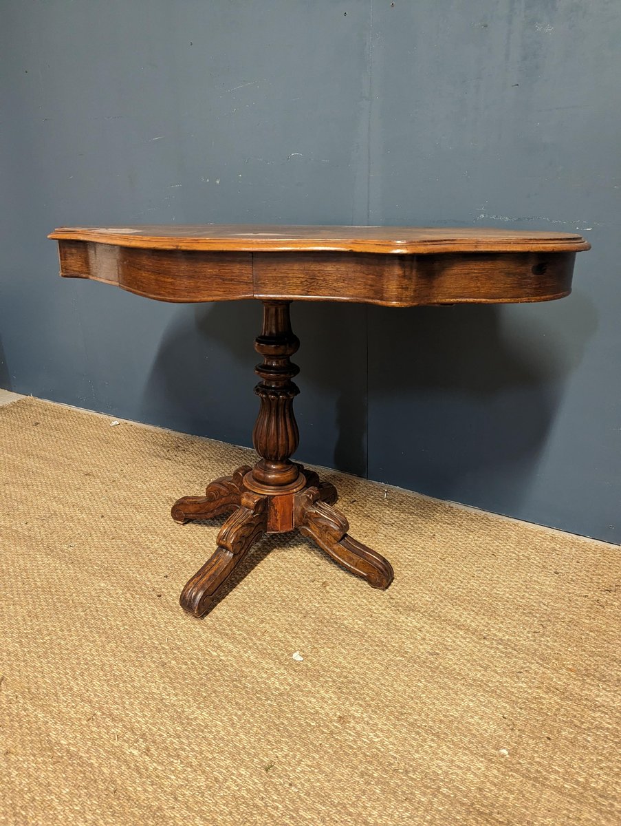 Vintage Oak Violin Table for sale at Pamono