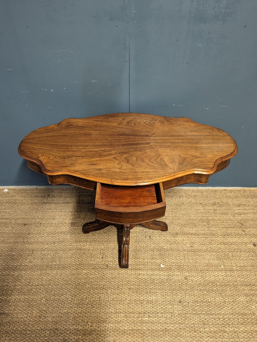 Vintage Oak Violin Table for sale at Pamono