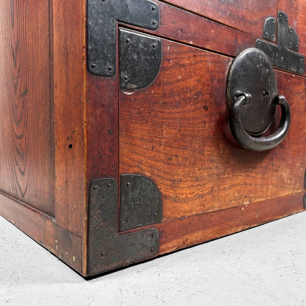 Traditional Tansu Chest of Drawers, Japan, 1920s for sale at Pamono