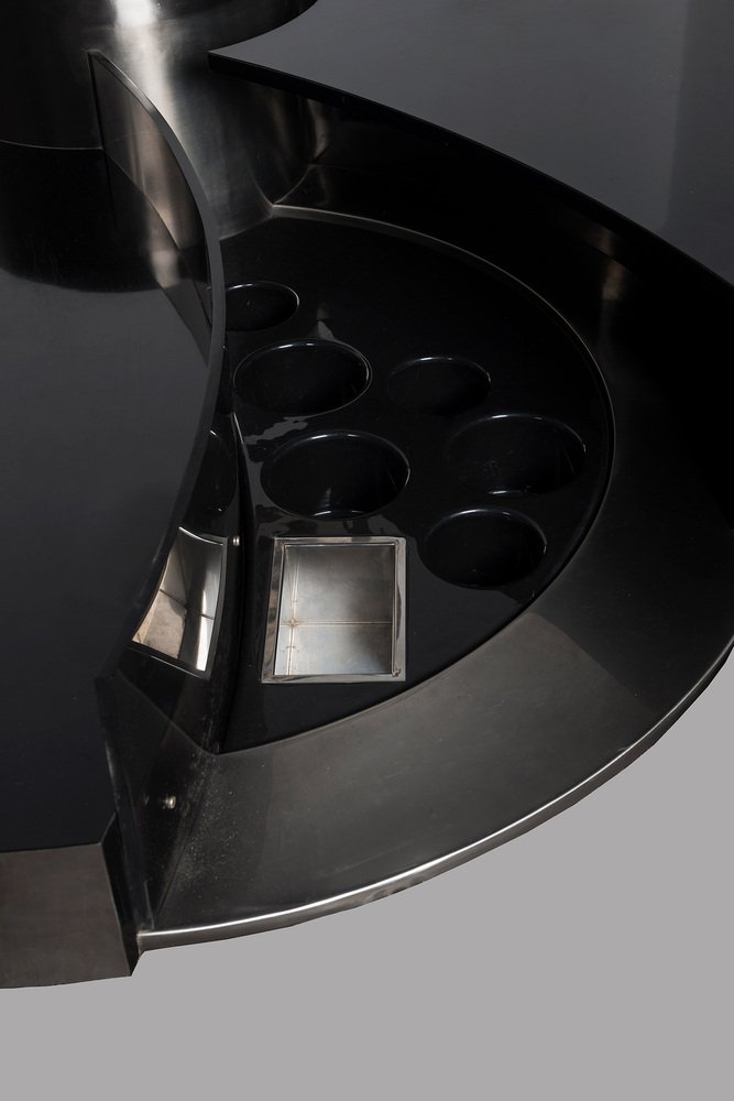 Harry's Bar Rotating Table by Massimo Papiri for Mario Sabot, Italy for ...