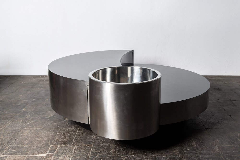 Harry's Bar Rotating Table by Massimo Papiri for Mario Sabot, Italy for ...