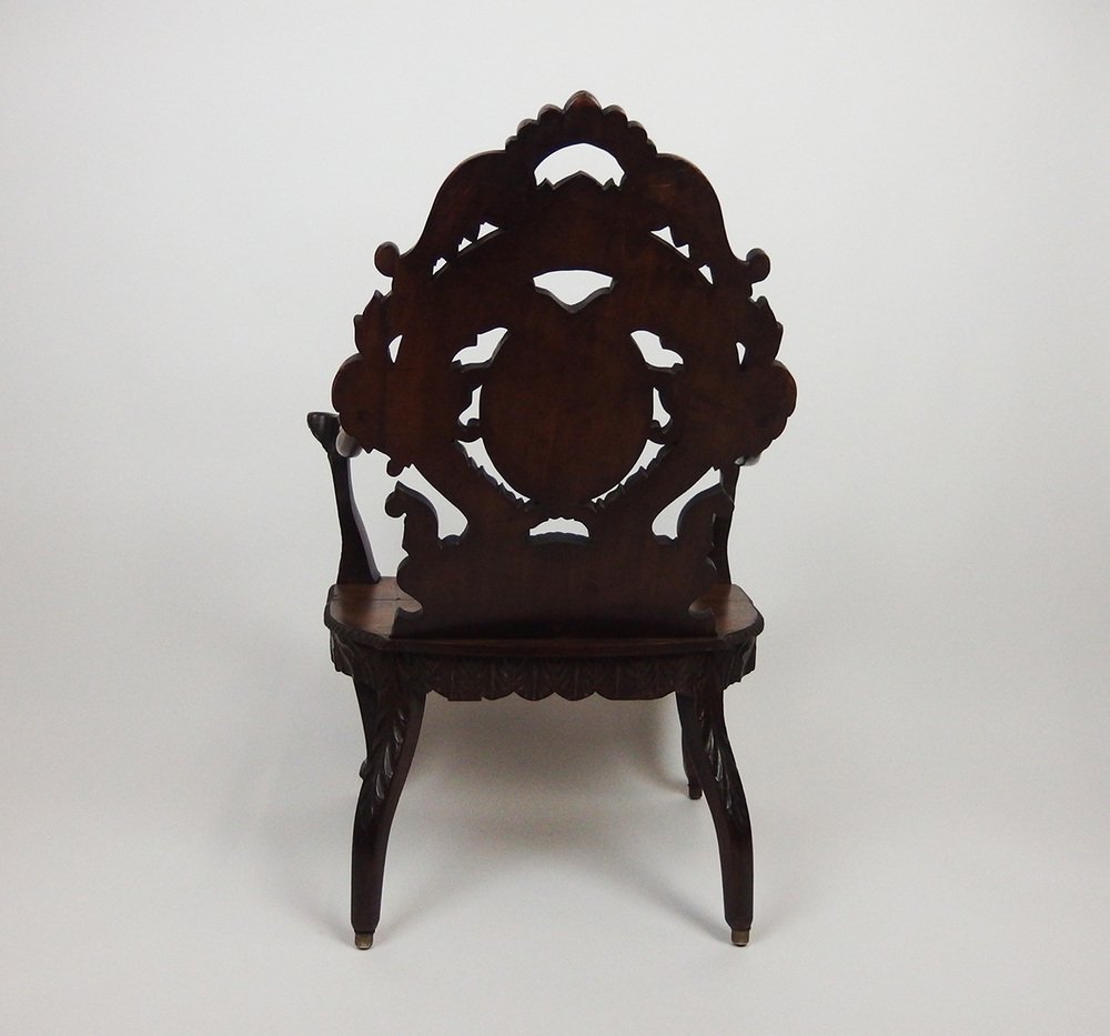 Vintage Black Forest Chair for sale at Pamono