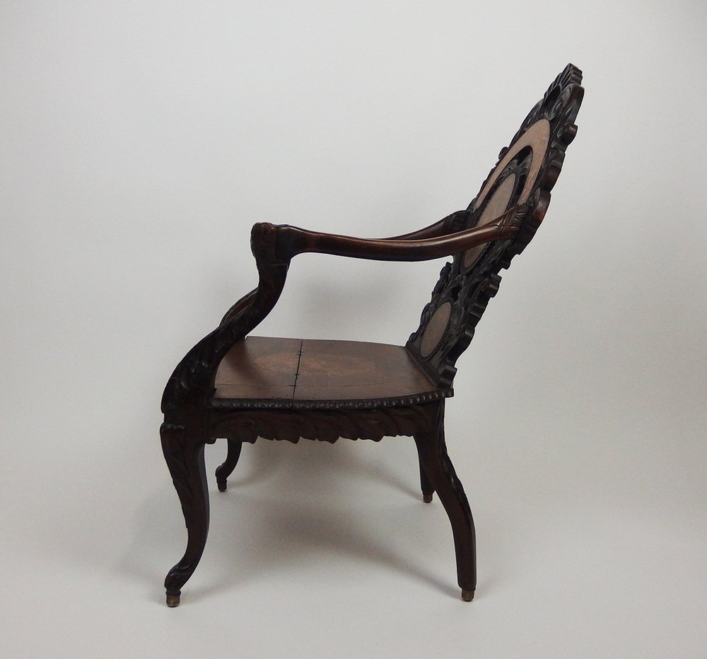 Vintage Black Forest Chair for sale at Pamono