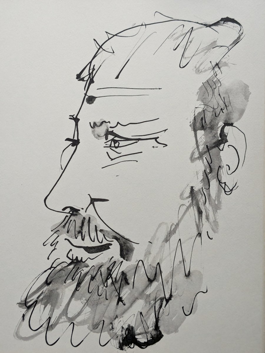 Pablo Picasso, Man Left Profile, Original Lithograph, 1957 for sale at ...