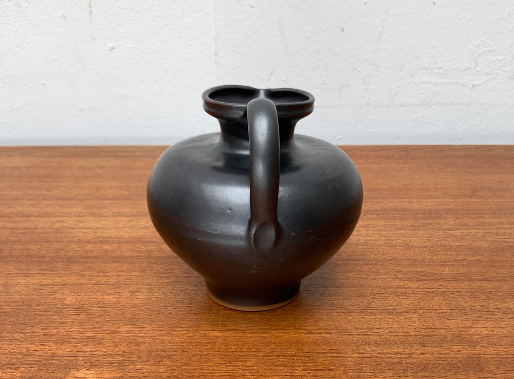 Mid-Century German Studio Pottery Carafe Vase by Josef Höhler, 1960s ...
