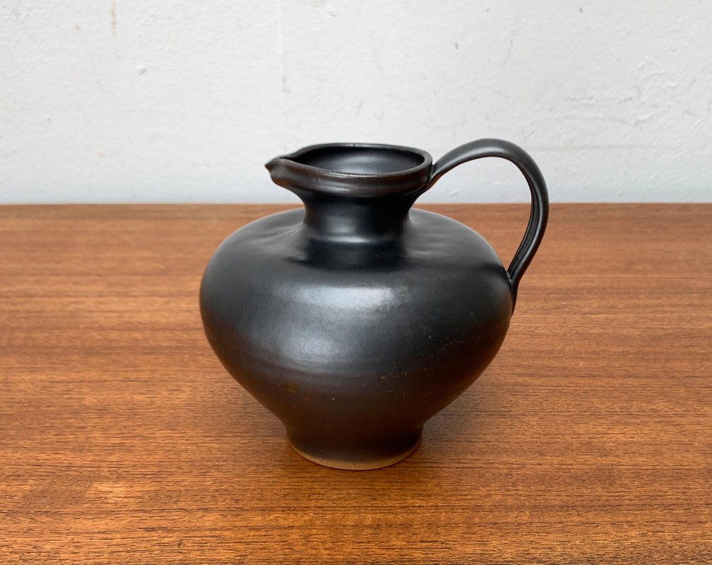 Mid-Century German Studio Pottery Carafe Vase by Josef Höhler, 1960s ...