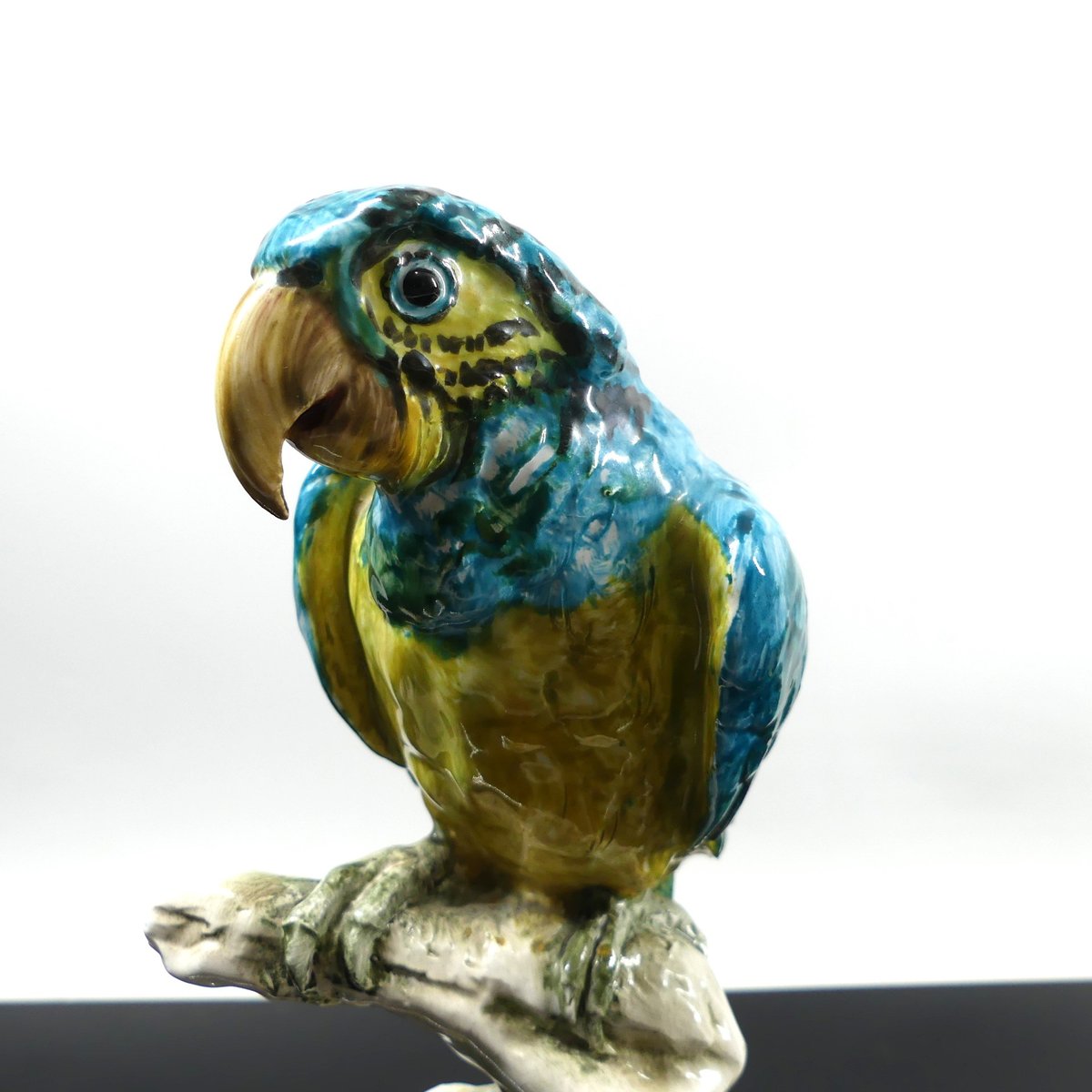 Italian Ceramic Parrot by Guido Cacciapuoti, Italy, 1930s for sale at ...