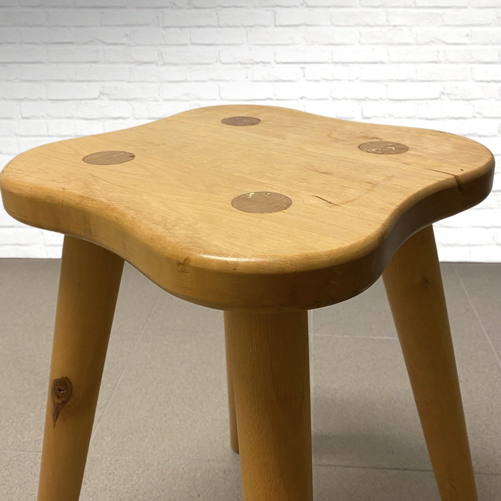 Mid-Century Modernist Stool, Sweden, 1970s for sale at Pamono