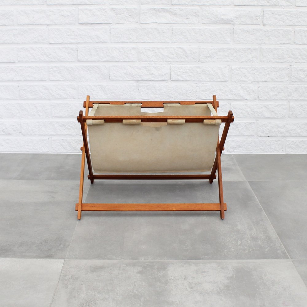 Mid-Century Magazine Rack, Sweden, 1960s for sale at Pamono