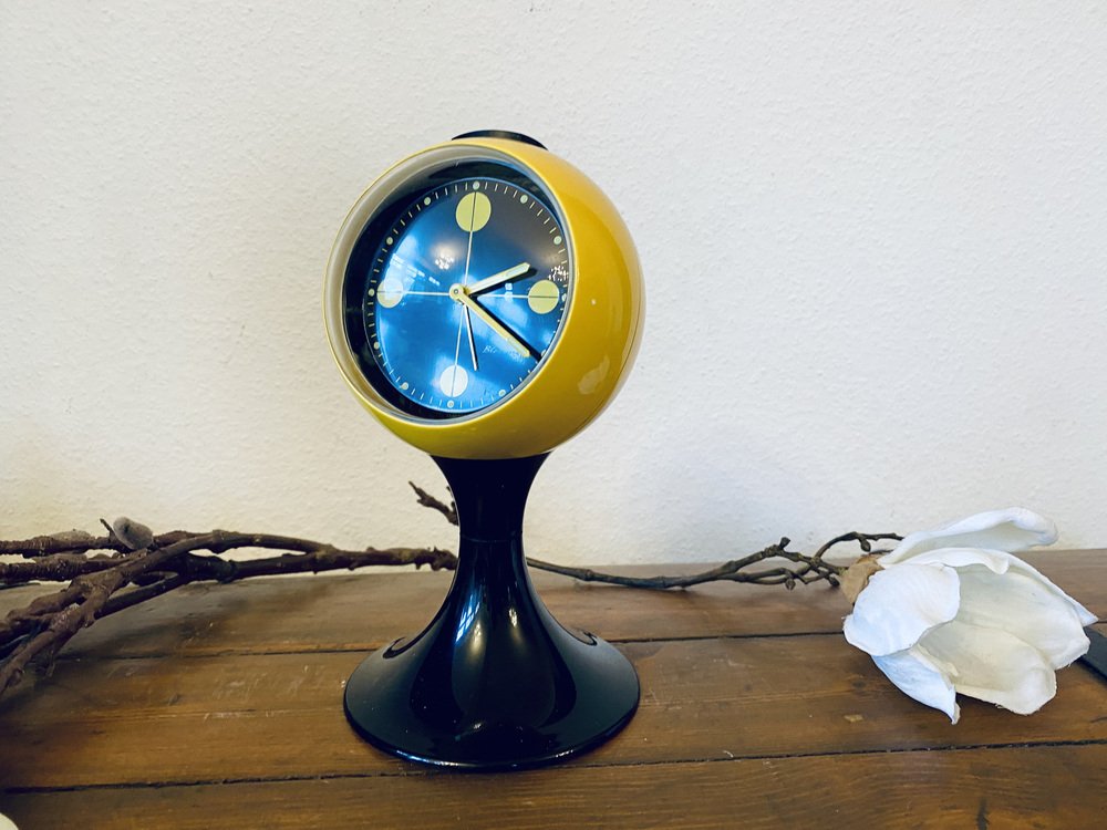 Vintage Space Age Tulip Foot Alarm Clock from Blessing for sale at Pamono
