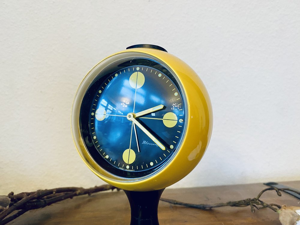 Vintage Space Age Tulip Foot Alarm Clock from Blessing for sale at Pamono