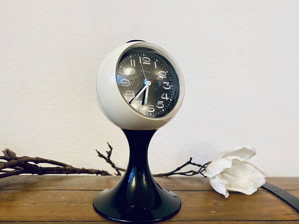 Vintage Space Age Tulip Foot Alarm Clock from Blessing for sale at Pamono