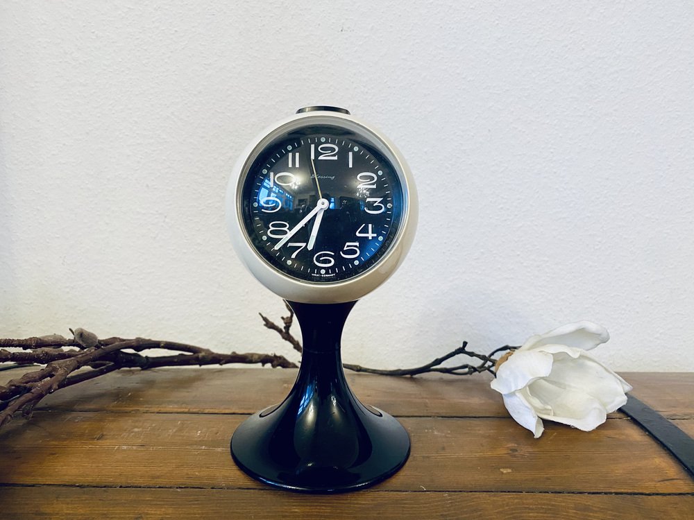 Vintage Space Age Tulip Foot Alarm Clock from Blessing for sale at Pamono
