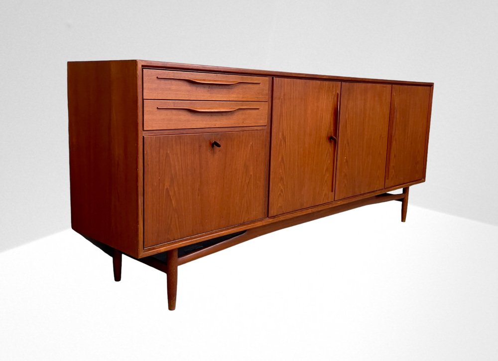 Sideboard in Teak from Swiss Form, 1960s for sale at Pamono