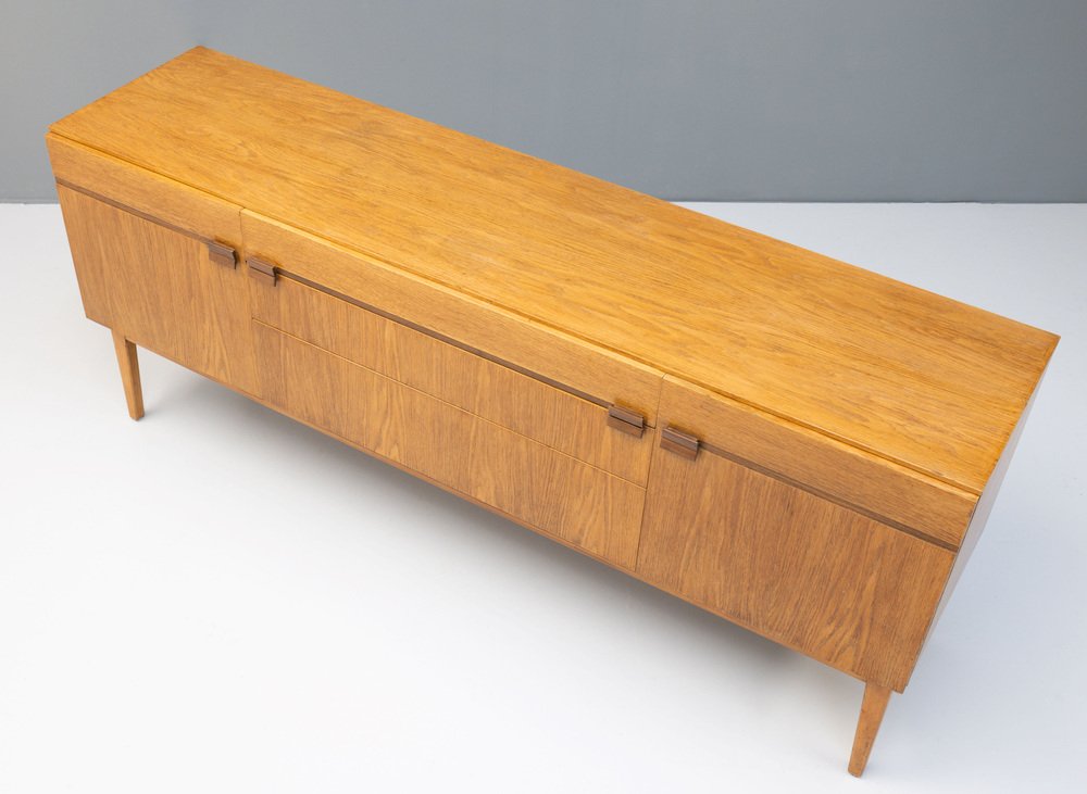 Mid-Century Oak Sideboard attributed to Nathan, 1960s for sale at Pamono