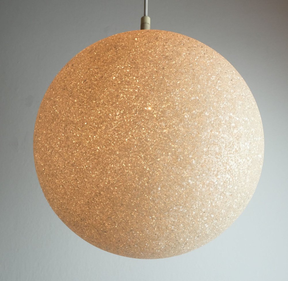 Mid-Century Spherical Pendant Light, 1960s for sale at Pamono