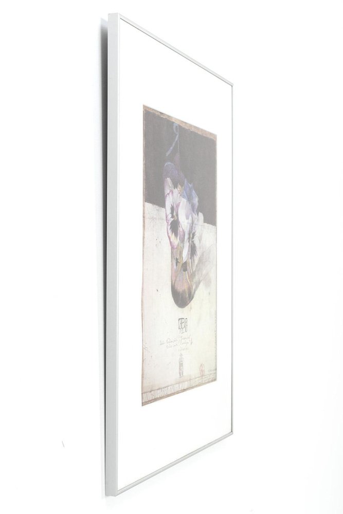 Horst Janssen, Floral Still Life, Aluminum for sale at Pamono