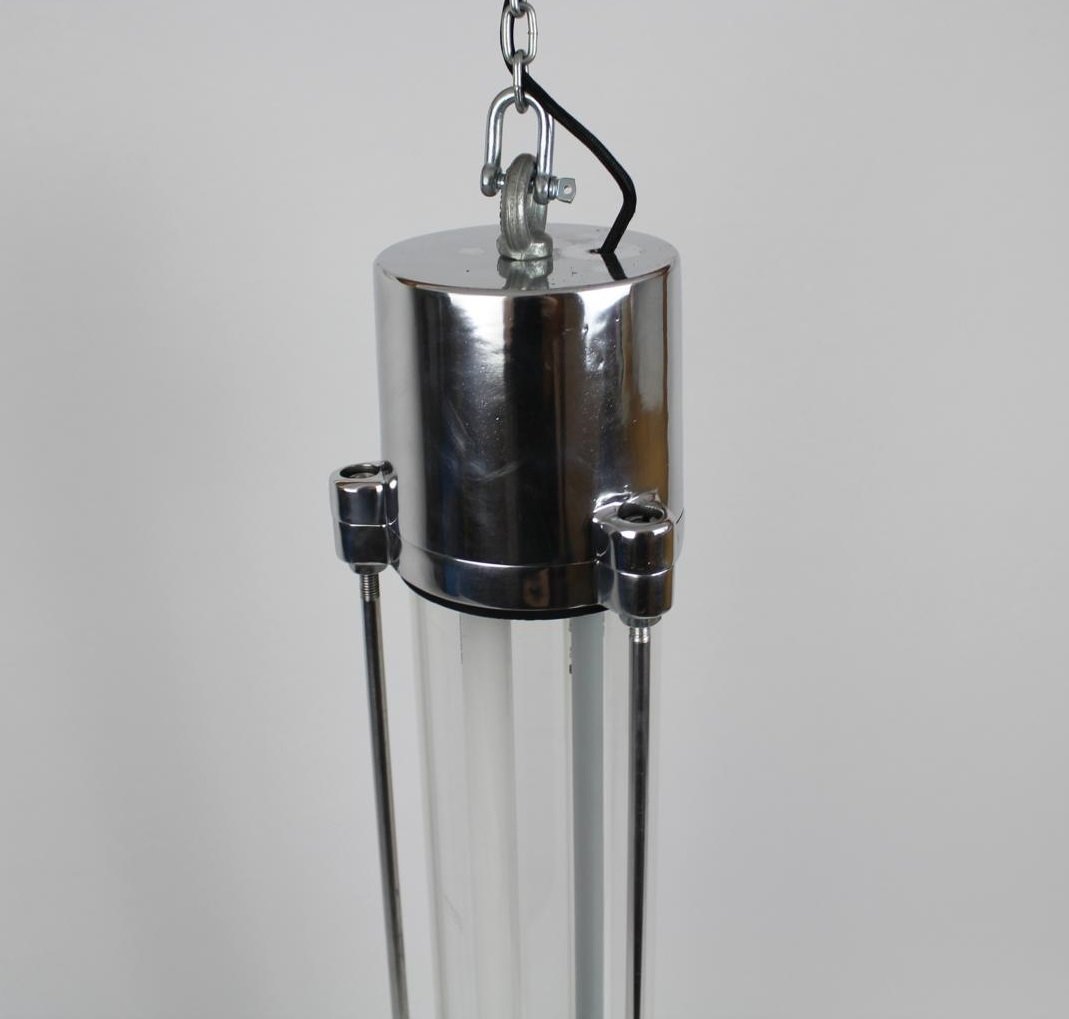 Industrielle Bunker Loft Lampe von VEB Leuchtenbau bei Pamono kaufen