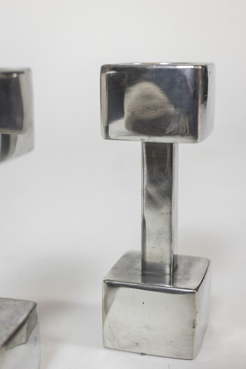 Danish Candlesticks by Astrid Fog for Just, 1960s, Set of 2 for sale at ...