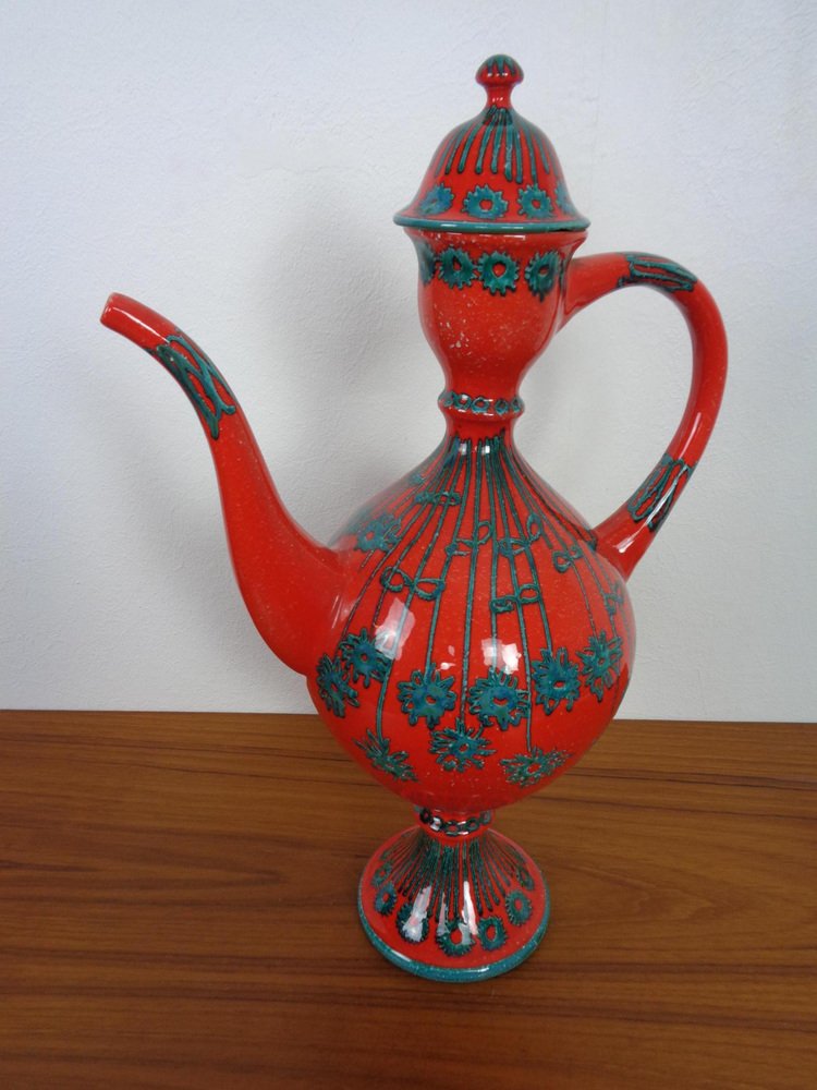 Italian Ceramic Genie Decanter with Stopper from Mancioli, 1960s for ...