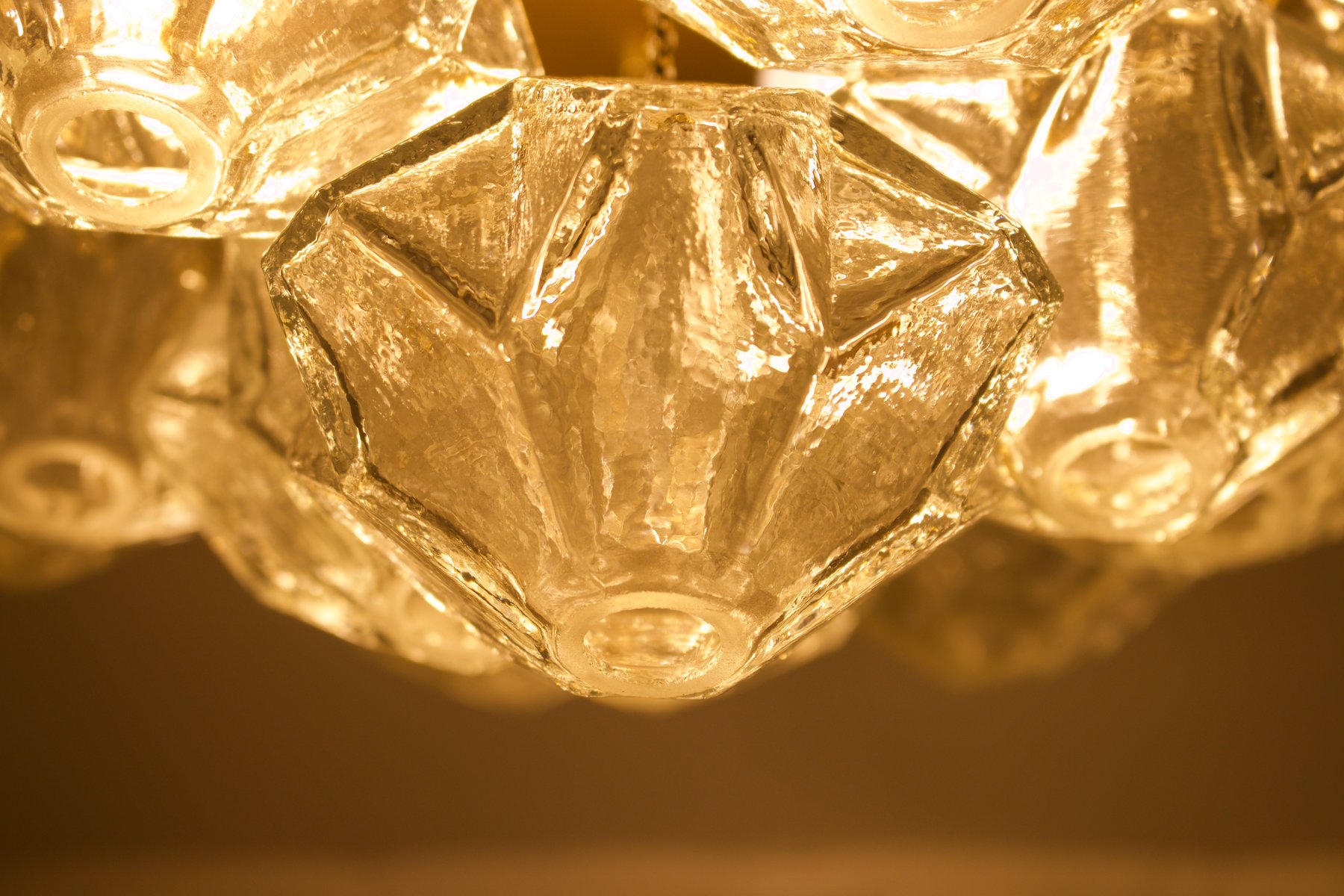 Vintage Pagoda Ceiling Light from Kalmar, 1970s for sale at Pamono