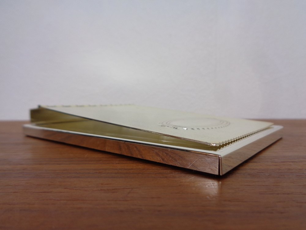 Silver Plated Notepads, Usa, 1960s, Set of 2 for sale at Pamono