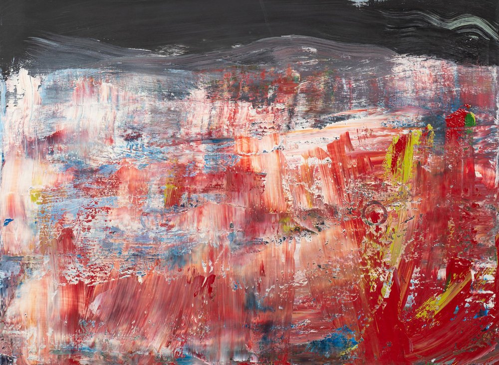 Hubert Scheibl, Phoksundo, 2003, Oil on Canvas for sale at Pamono