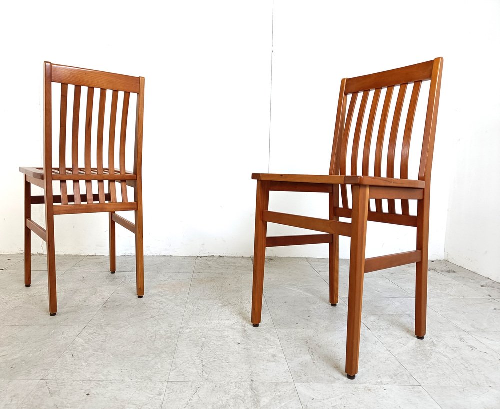 Milan Chairs by Aldo Rossi for Molteni, 1980s, Set of 12 for sale at Pamono