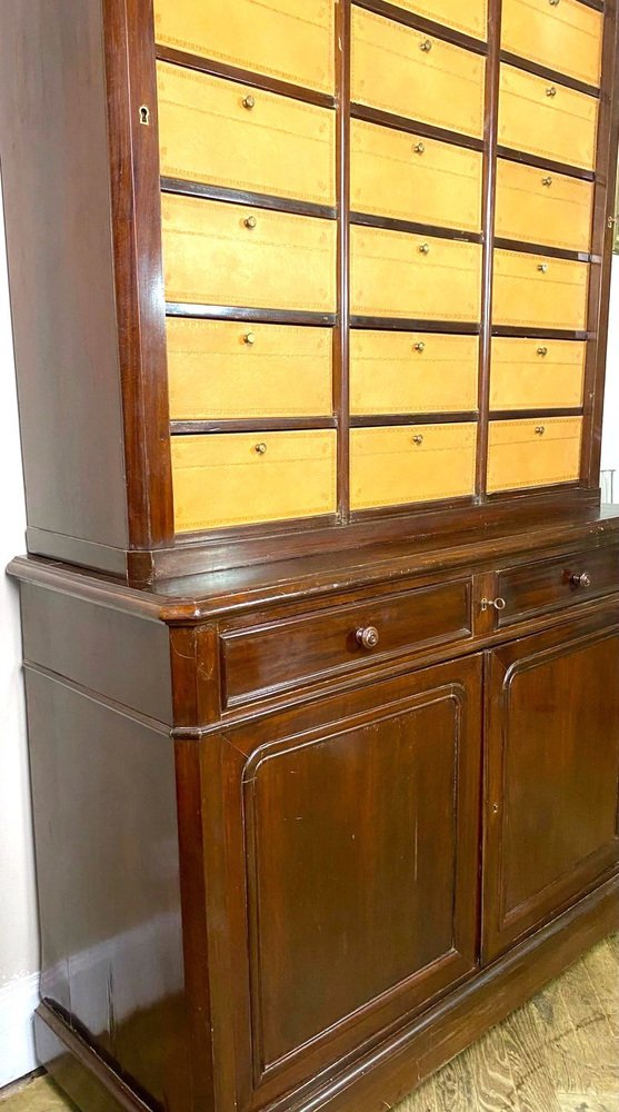 French Louis Philippe Office Filing Cabinet in Mahogany, 1850 for sale ...