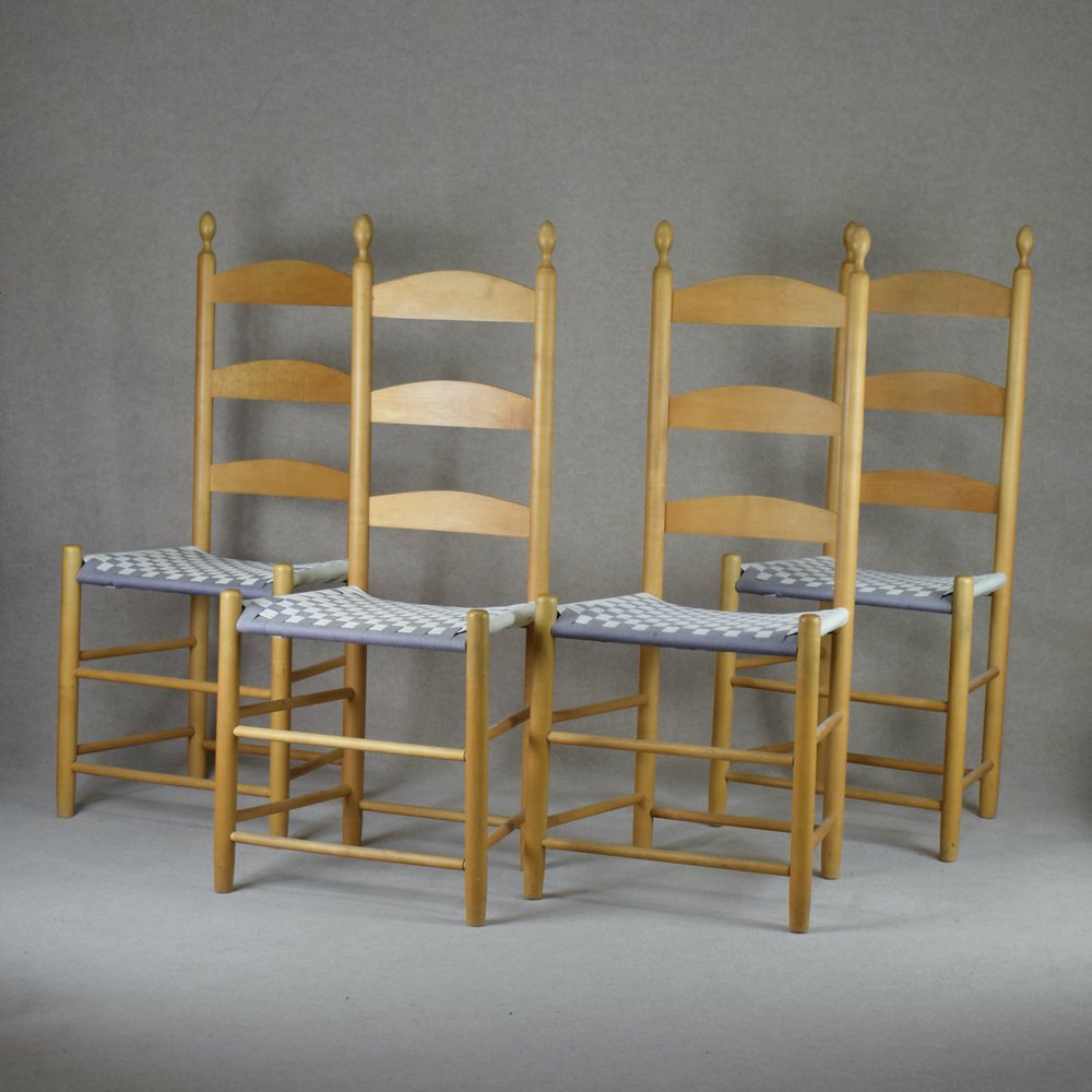 Shaker Straight Chairs from Shaker Workshops, 1970s, Set of 4 for sale ...