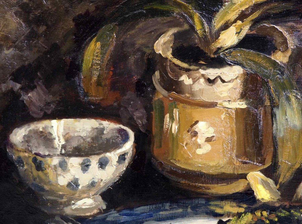 Still Life, 20th Century, Oil on Canvas for sale at Pamono