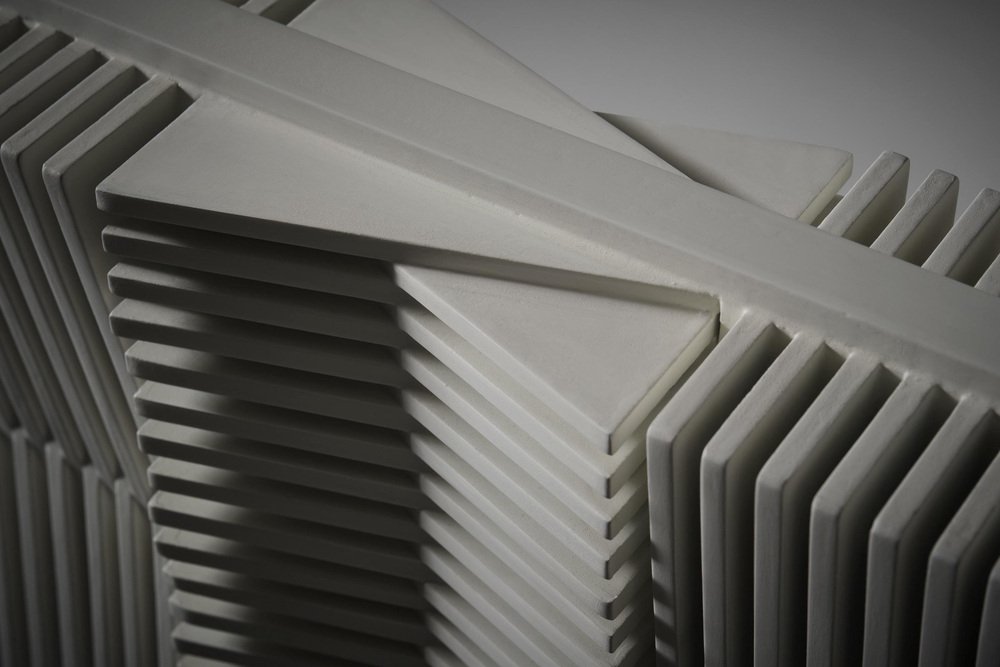 Edison Parra, Abstract Kinetic Composition, 1970s, Plastic & Wood for ...