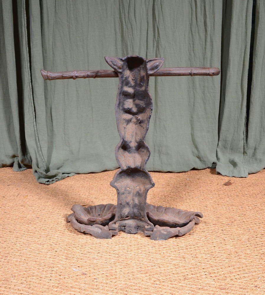 Cast Iron Stick Stand by Coalbrookdale, 1920s for sale at Pamono