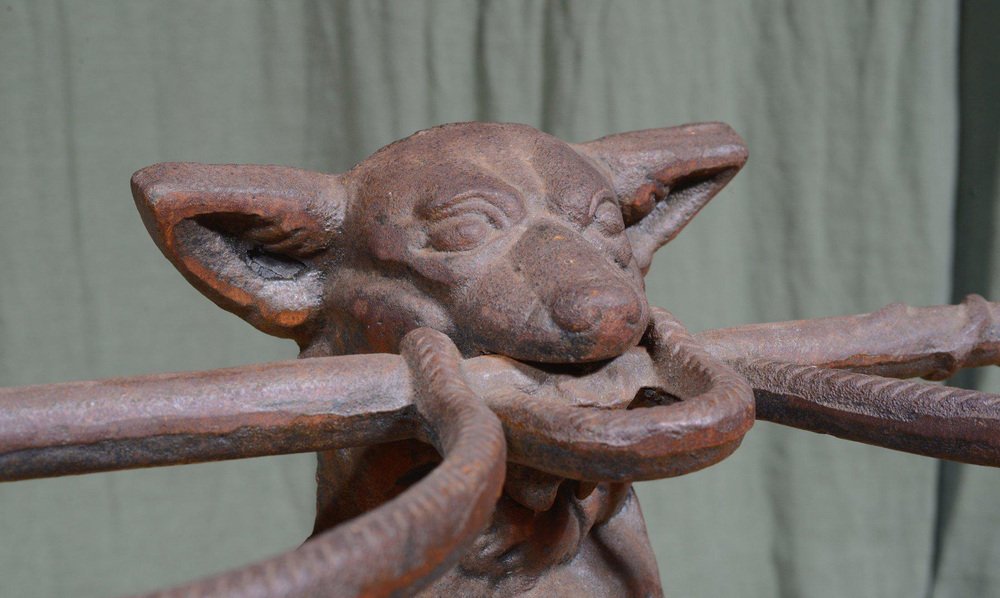 Cast Iron Stick Stand by Coalbrookdale, 1920s for sale at Pamono