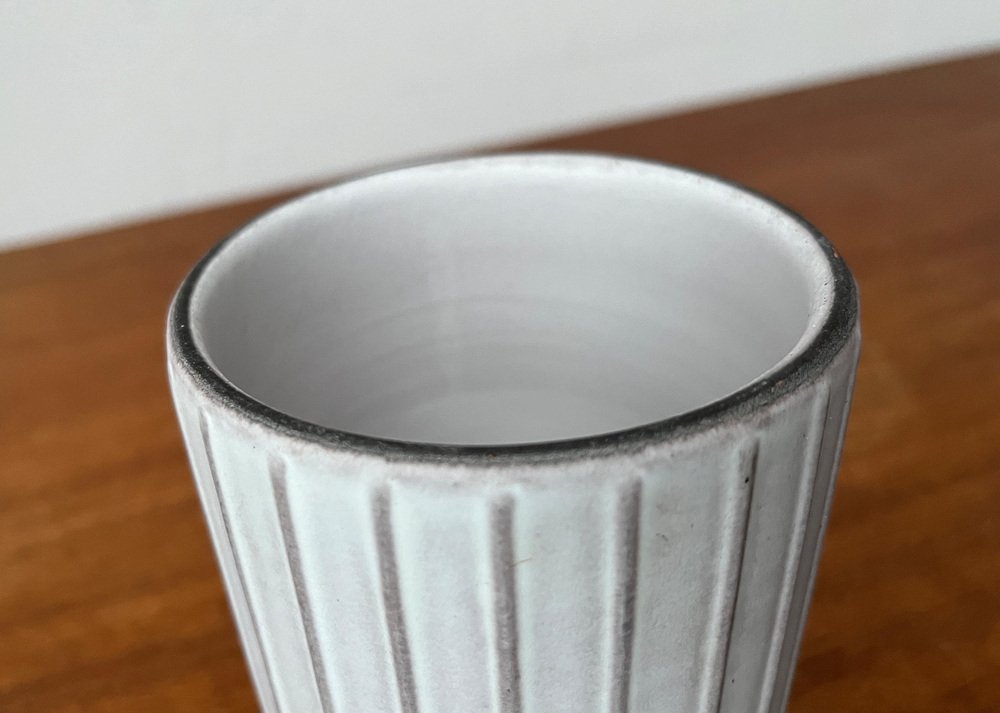Mid-Century German Studio Pottery Minimalist Vase from Wächtersbach ...