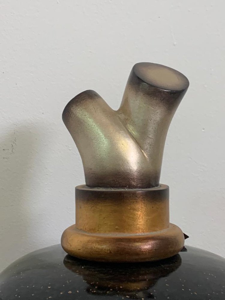 Decorated Vases from Lam Lee Group, 1980s, Set of 2 for sale at Pamono