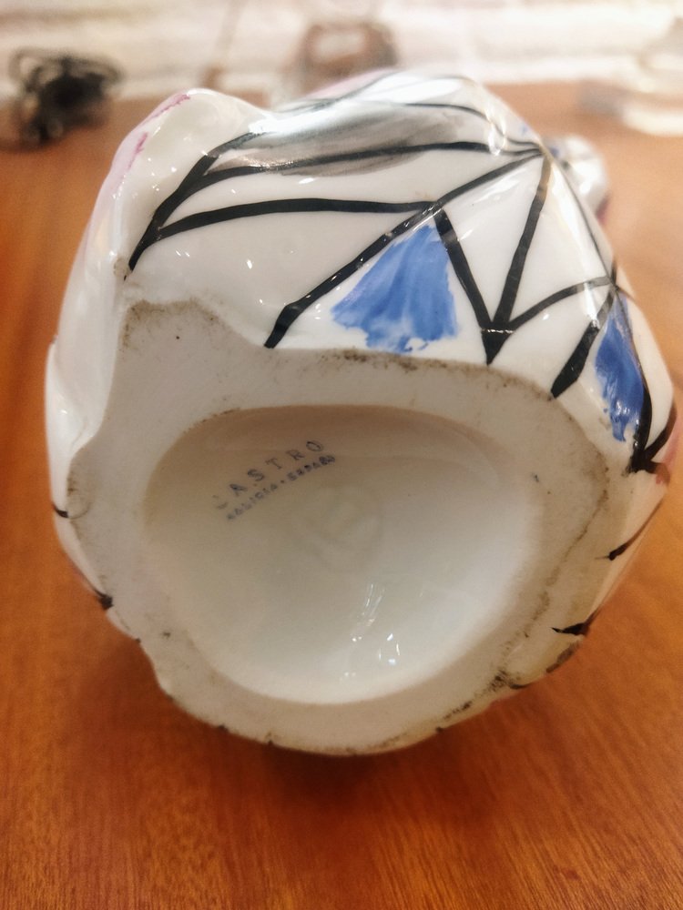 Porcelain Harlequin Vase by Castro Sargadelos, Spain, 1950s for sale at ...