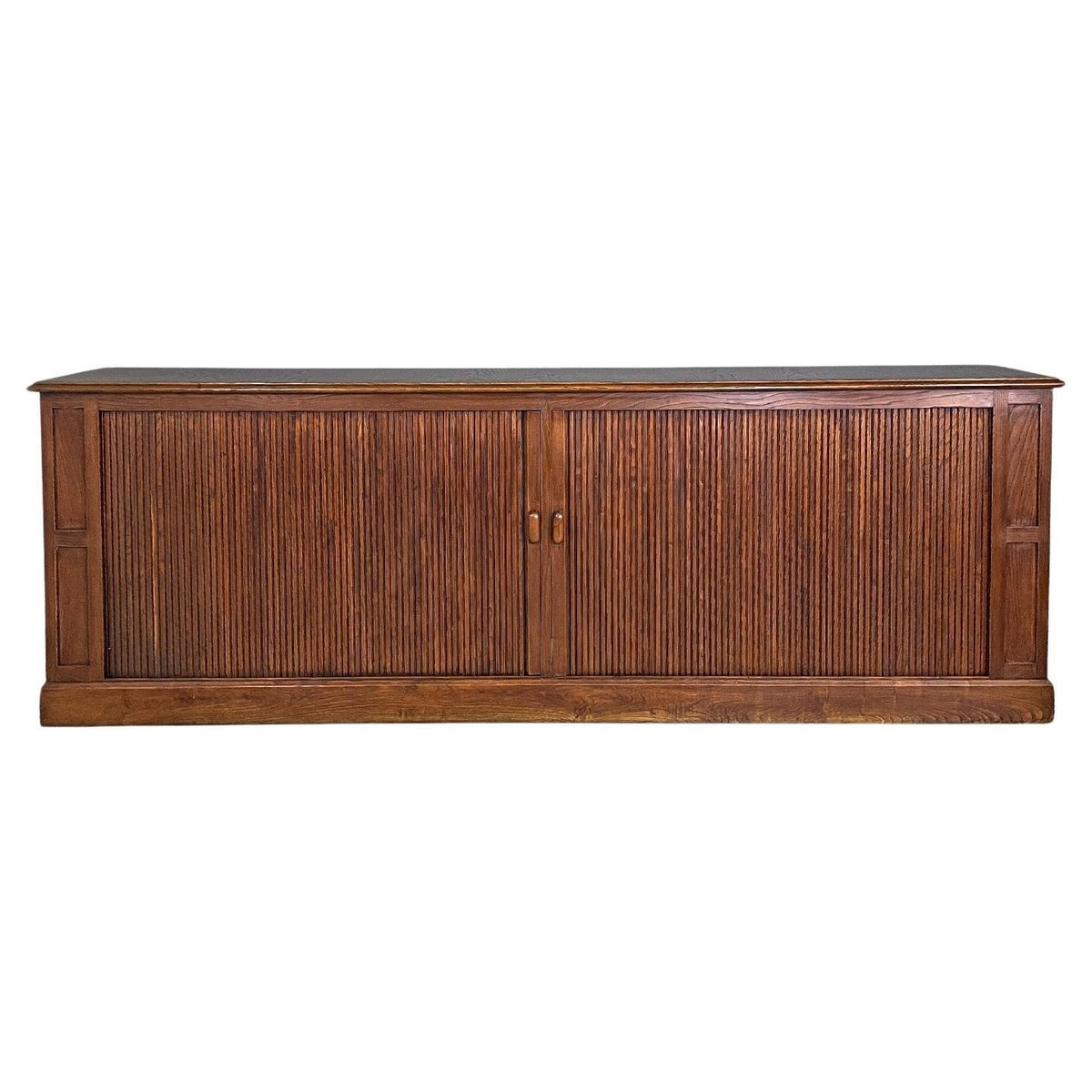 Italian Art Deco Wooden Sideboard with Shutter Opening, 1920s for sale ...