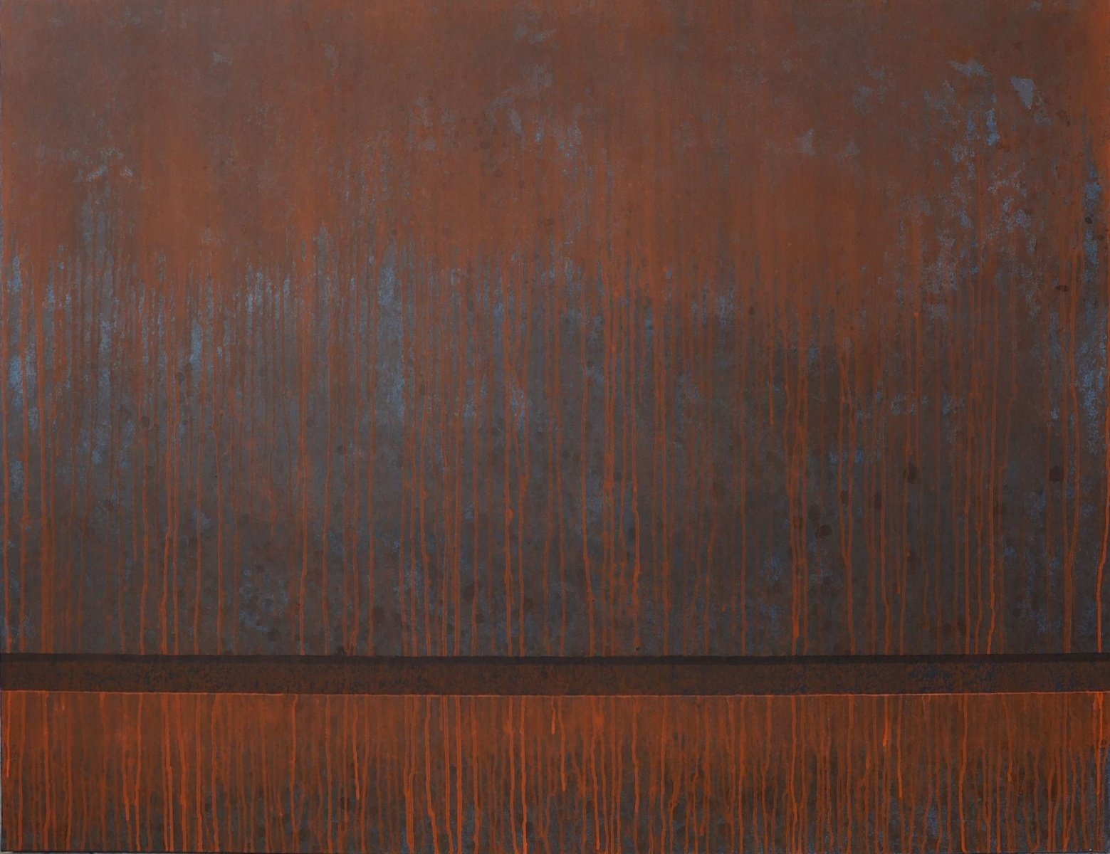 Tomasz Mistak, Corten Steel Plate 08, 2015, Acrylic on Canvas for sale ...