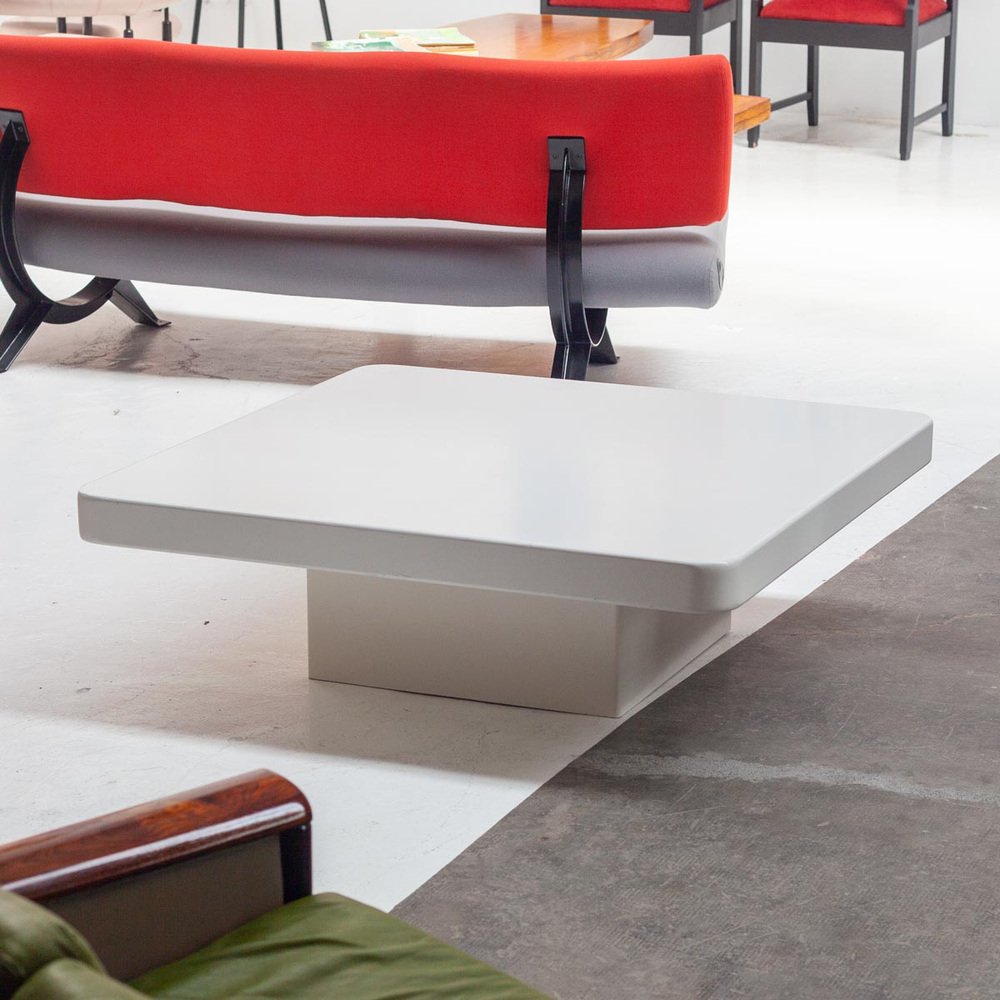 Dutch Square Coffee Table, 1970s for sale at Pamono