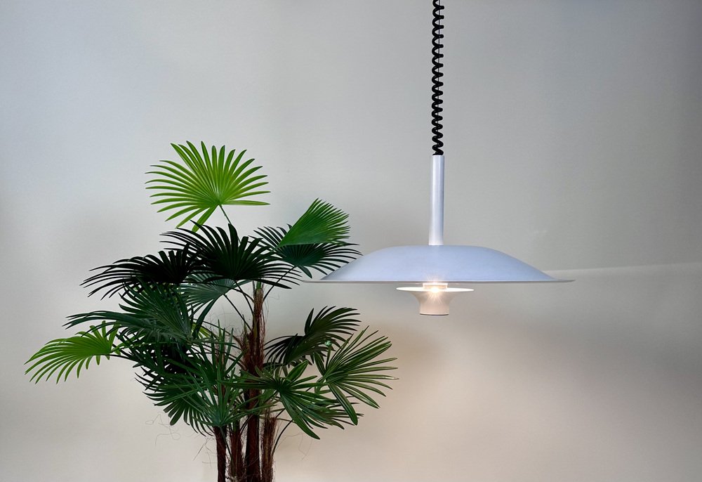 Scandinavian Postmodern Height-Adjustable Aluminium Halogen Hanging ...