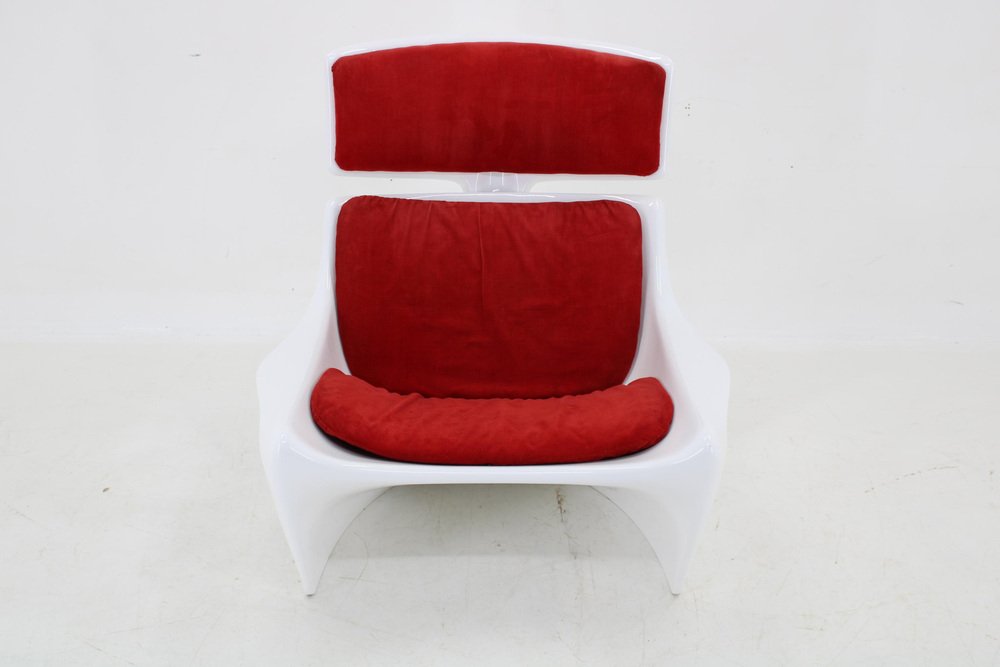 Fiberglass President Lounge Chair by Steen Ostergaard for Cado, Denmark ...