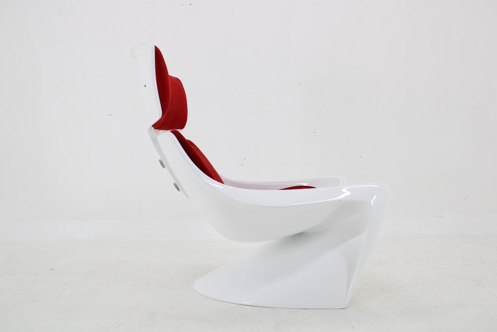 Fiberglass President Lounge Chair by Steen Ostergaard for Cado, Denmark ...